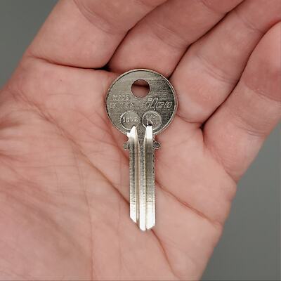 10x Ilco 1079 / K1 Key Blanks fits Some Keil, Fraim, Cisa Locks Nickel ...