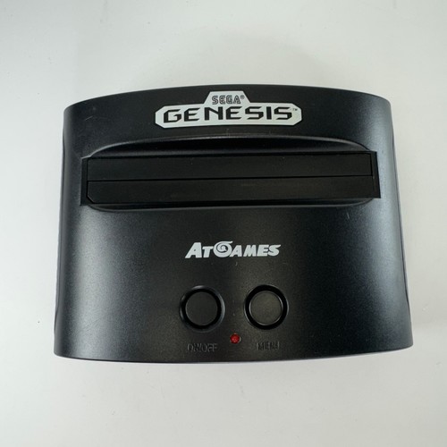 AtGames Sega Genesis Classic Game Console Only Black Built-In Games ...