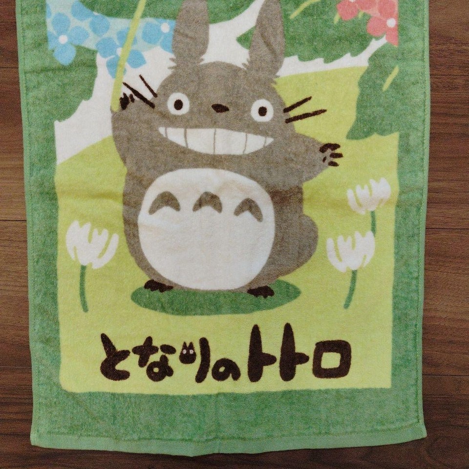 Marushin Totoro Bath Towel Face Towel Studio Ghibli 108x40cm Cotton ...