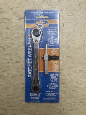 Uniweld 70022 Reversible Ratchet Tank Wrench for B and MC Tanks | eBay