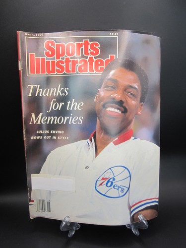 May 4 1987 Sports Illustrated Thanks for the Memories Julius Erving | eBay