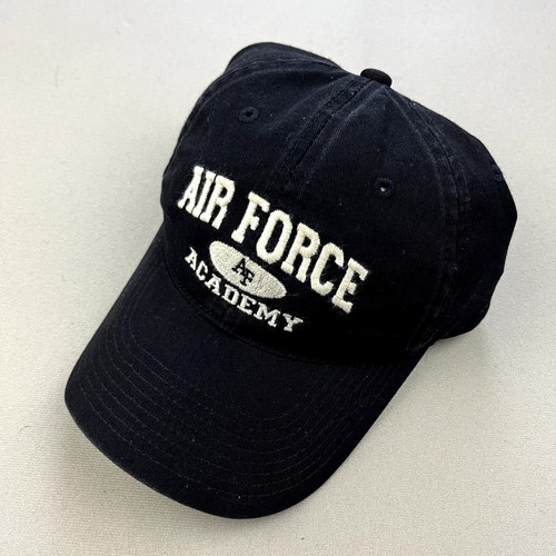 US Air Force Academy Hat Cap Strapback Black United States USAFA ...