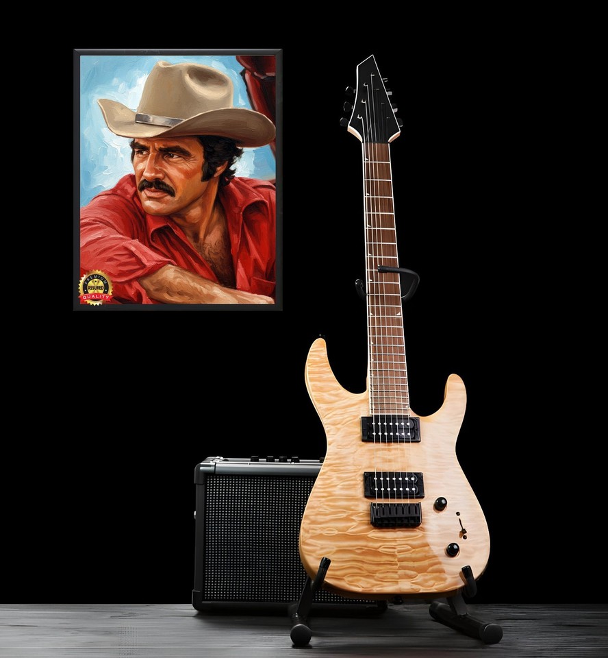 Burt Reynolds - Bandit - Tribute Art – 11x14 METAL SIGN – Signed by ...