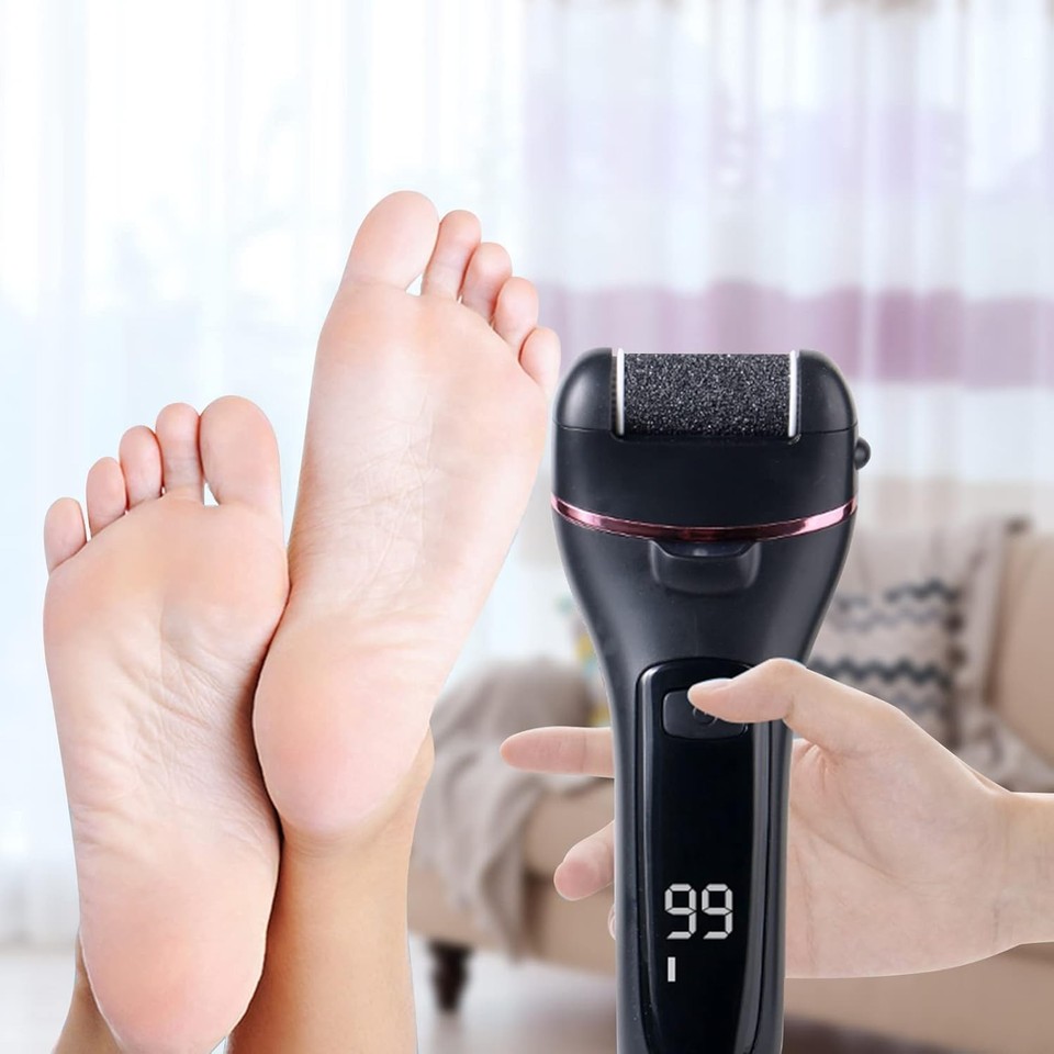 Electric Callus Remover Foot Sander Rough Feet Rechargeable Dead Skin ...