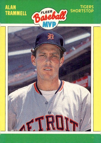 1989 Fleer Baseball MVPs #39 Alan Trammell Detroit Tigers | eBay