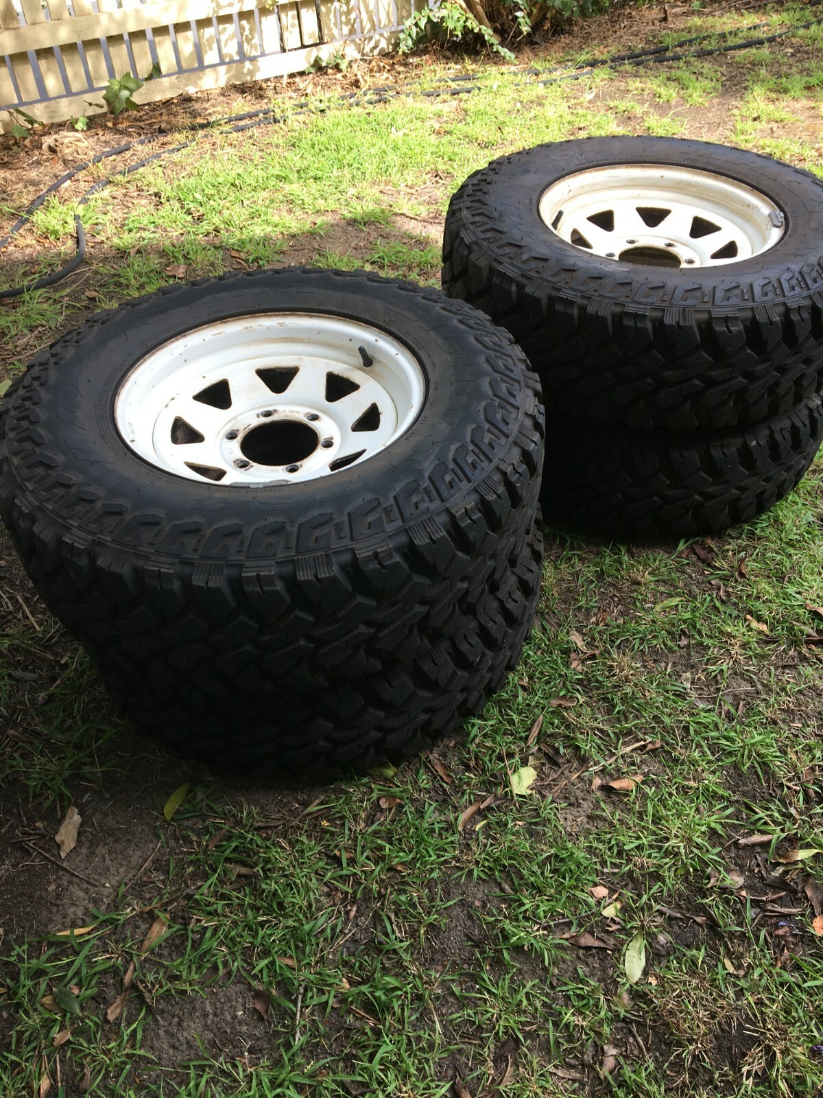 Used MAXXIS BIGHORN 764 M/T X 4 WITH Sunraiser rims R15 | eBay Australia