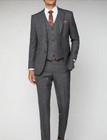Three Piece Men Grey Color Suit | eBay