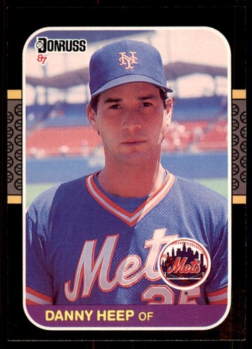 1987 Donruss Danny Heep New York Mets #649 | eBay
