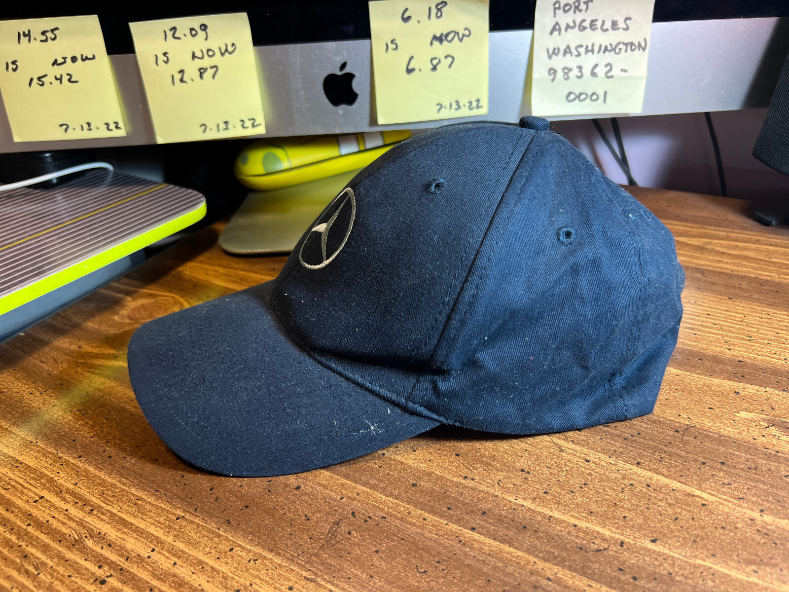 Mercedes Benz Hat ~ Logo Front / Name Back ~ Adjustab… - Gem