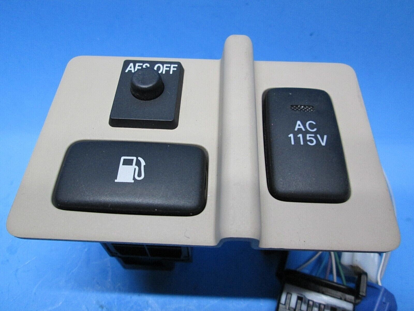 04-08 Lexus RX400h RX330 RX350 FUEL DOOR AFS SWITCH PANEL 115V 55446 ...