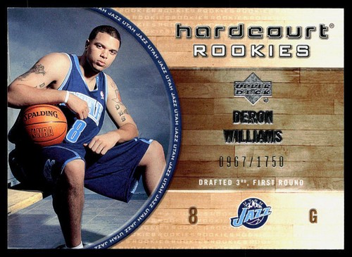 2005-06 Upper Deck Hardcourt - Hardcourt Rookies #135 Deron Williams ...