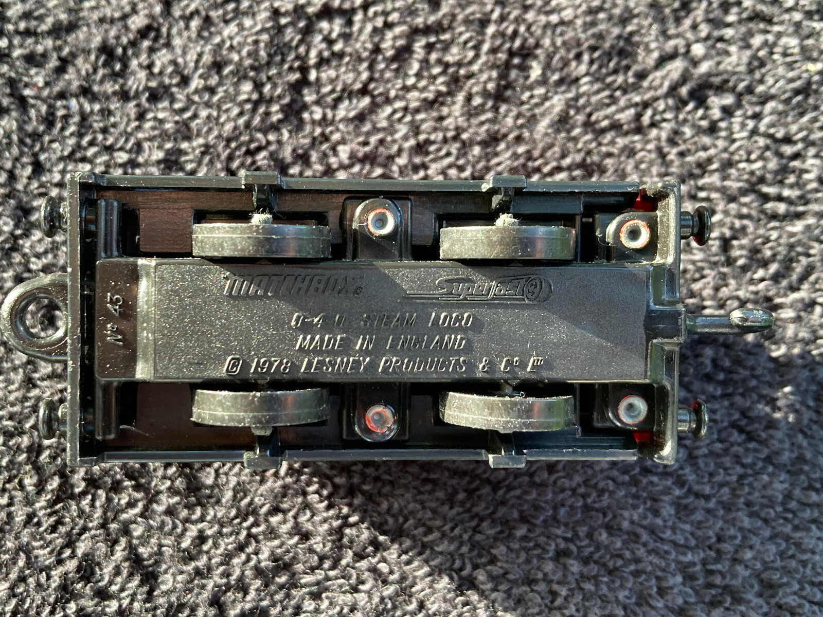 1978 Matchbox Red 0-4-0 Steam Loco SuperFast No. 43 Train Engine | eBay