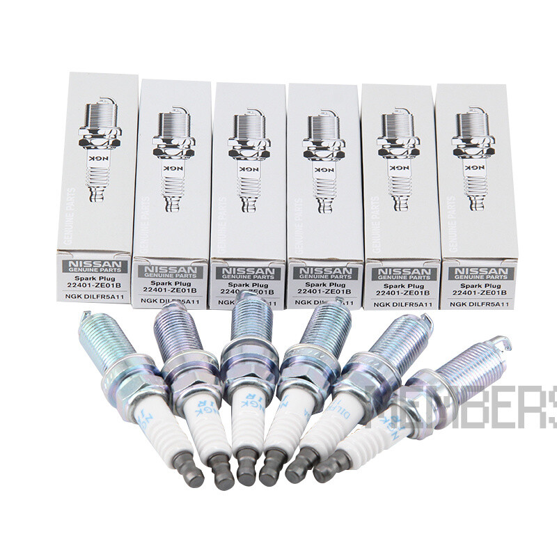 6PCS Spark Plugs For NGK Nissan Frontier Armada 4.0L DILFR5A11 93759 ...