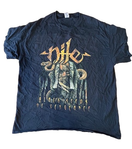 Nile - Black Seeds of Vengeance - Death Metal T shirt, Size XL Unworn ...