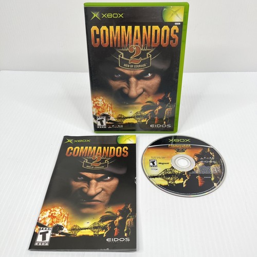 Commandos 2: Men of Courage (Microsoft Xbox, 2002) CIB Complete ...