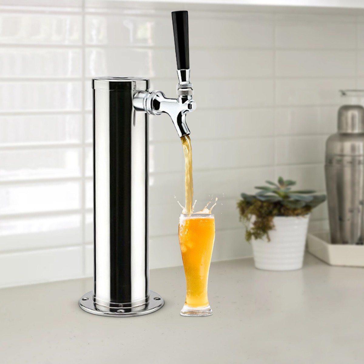 Luxury Home Bar Taps Pint 365 Copper | Hand Pull Pump For Home Bars