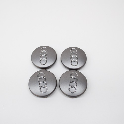 AUDI A4 B7 Wheel Center Hub Caps 4pcs Grey Metallic 4B06011707ZJ NEW audi-a4-b7-wheel-center-hub-caps-4pcs-grey-metallic-4b06011707zj-new