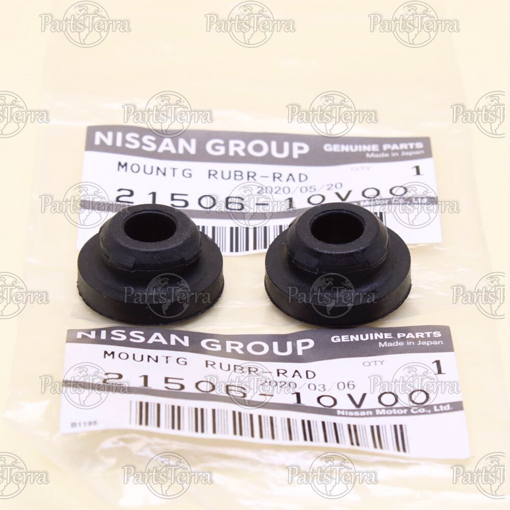 GENUINE OEM NISSAN PATHFINDER FRONTIER GT-R RADIATOR MOUNT CUSHIONS ...