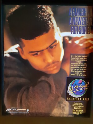 Al B. Sure In Effect Mode Rare Original Promo Poster Ad Framed! | eBay