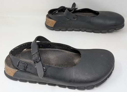 Birkenstock Alpro Messina Women's Sz 41 Mary Jane Clog Mule Shoes Black ...