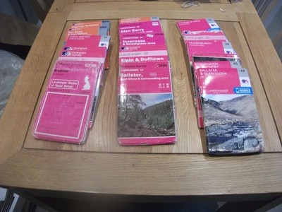 13 OS Maps to Scotland | eBay UK