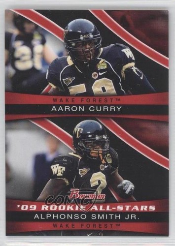 2009 Bowman Draft Picks Alphonso Smith Aaron Curry Jr #ASC8 RC | eBay