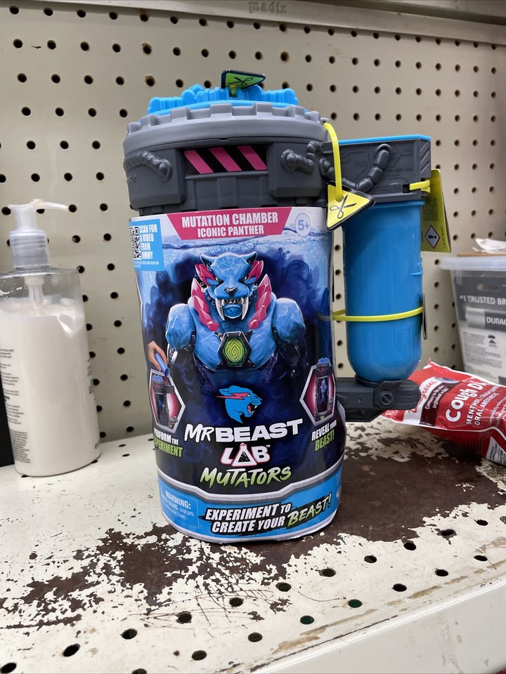 Mr Beast Lab Mutators Iconic Panther Action Figure Ultimate Beast ...