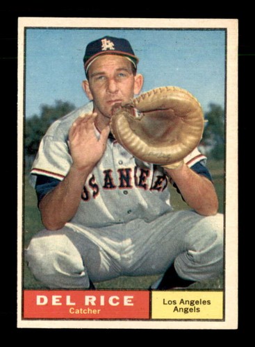 1961 Topps #448 Del Rice EXMT X2374429 | eBay