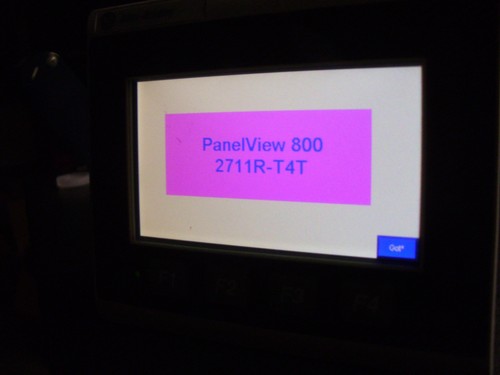 Allen Bradley 2711R-T4T Panelview 800 Ser-A | eBay