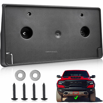 License plate bracket 68274219AD CH1068153 For 19-24 Ram New Body Tag ...