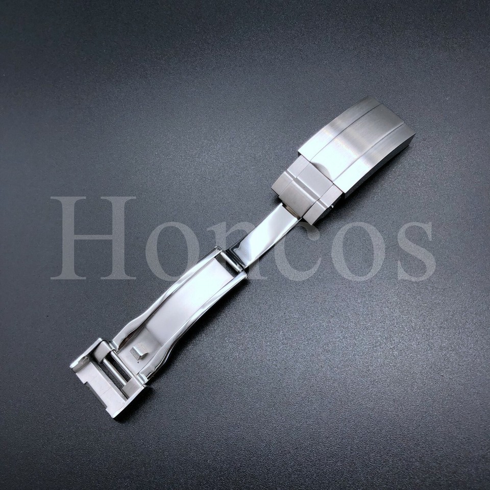 HIGH QUALITY 316L FLIP LOCK BUCKLE CLASP FITS FOR ROLEX SUB GMT DAYTONA ...