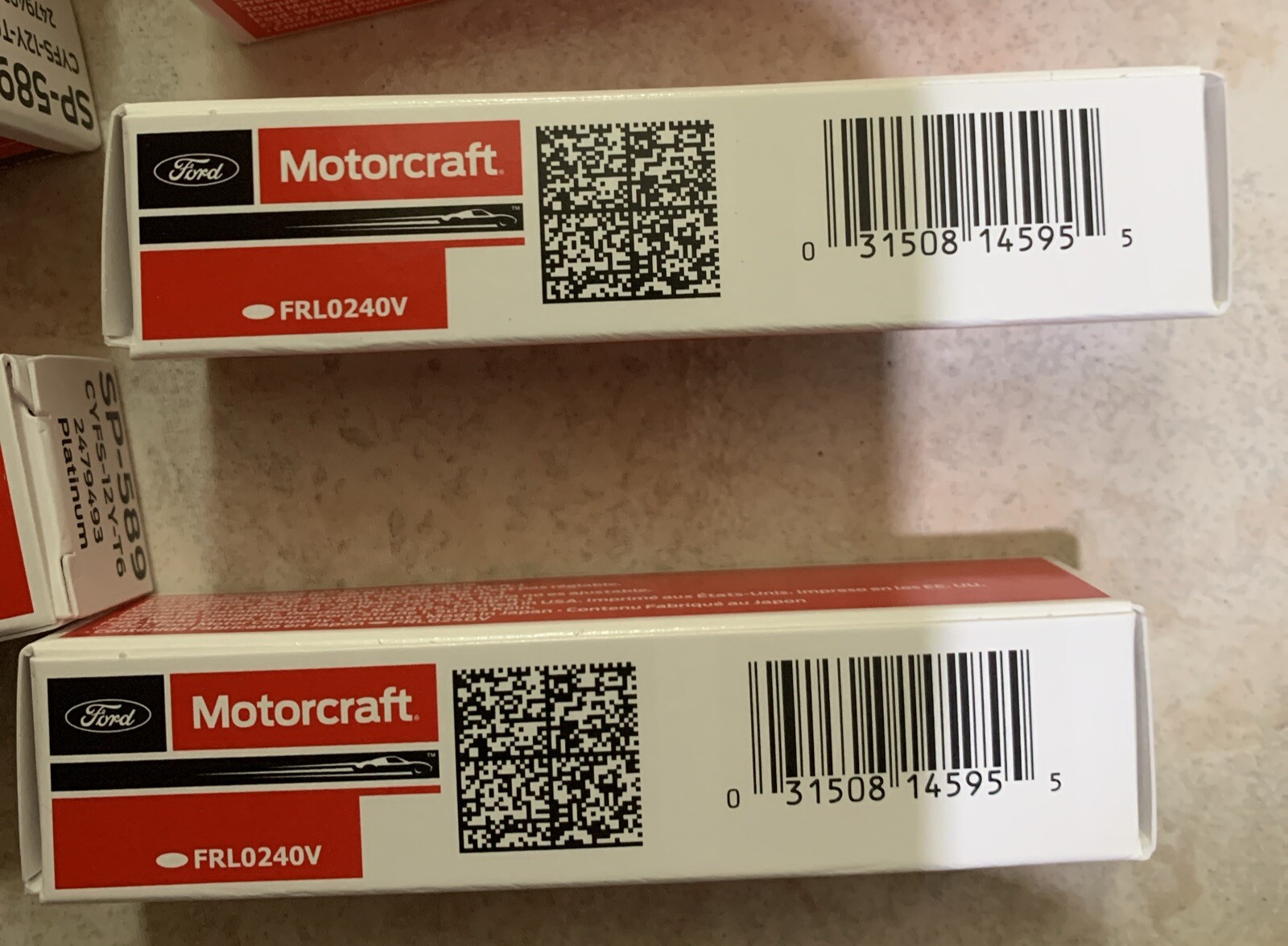 Genuine Motorcraft Spark Plug Sp589 for sale online | eBay