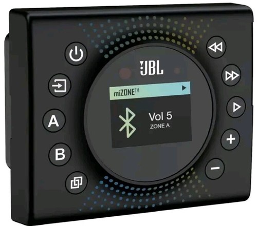JBL Rv Marine Stereo SB-0204A AURA CUBE BLUETOOTH WALL MOUNT w/REMOTE ...