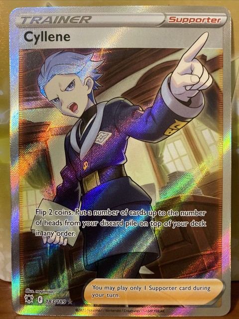 Pokémon TCG Cyllene Sword & Shield - Astral Radiance 183/189 Holo Full ...