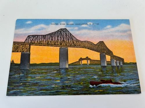Cooper River Bridge Charleston South Carolina Postcard | eBay