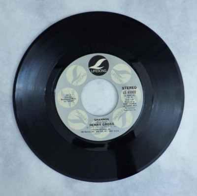Henry Gross: Shannon / Pokey LIFESONG 45002 | eBay