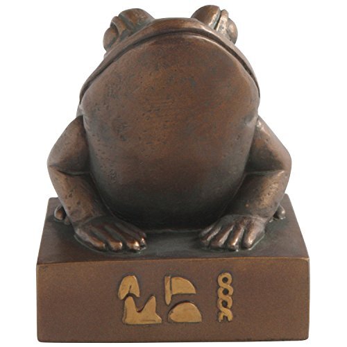 Egyptian Frog Goddess Heket Kek Statue With Bronze Finish 838457006739 ...