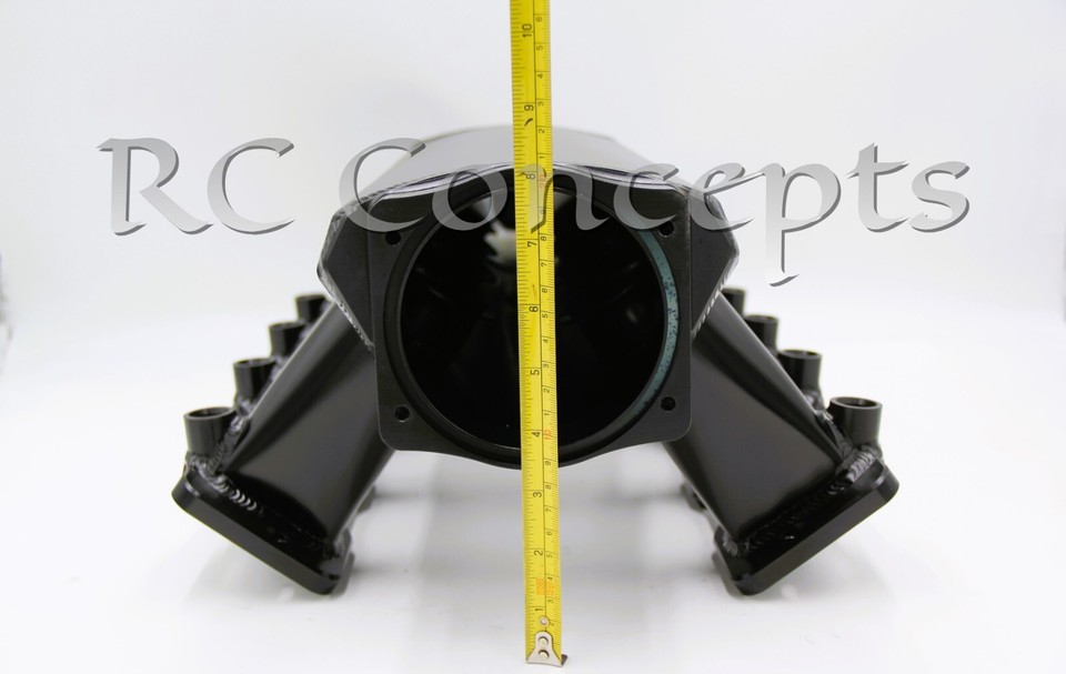 102MM ALUMINUM HIGH RISE LS3 L92 L99 LSA INTAKE MANIFOLD 6.2L BLACK | eBay