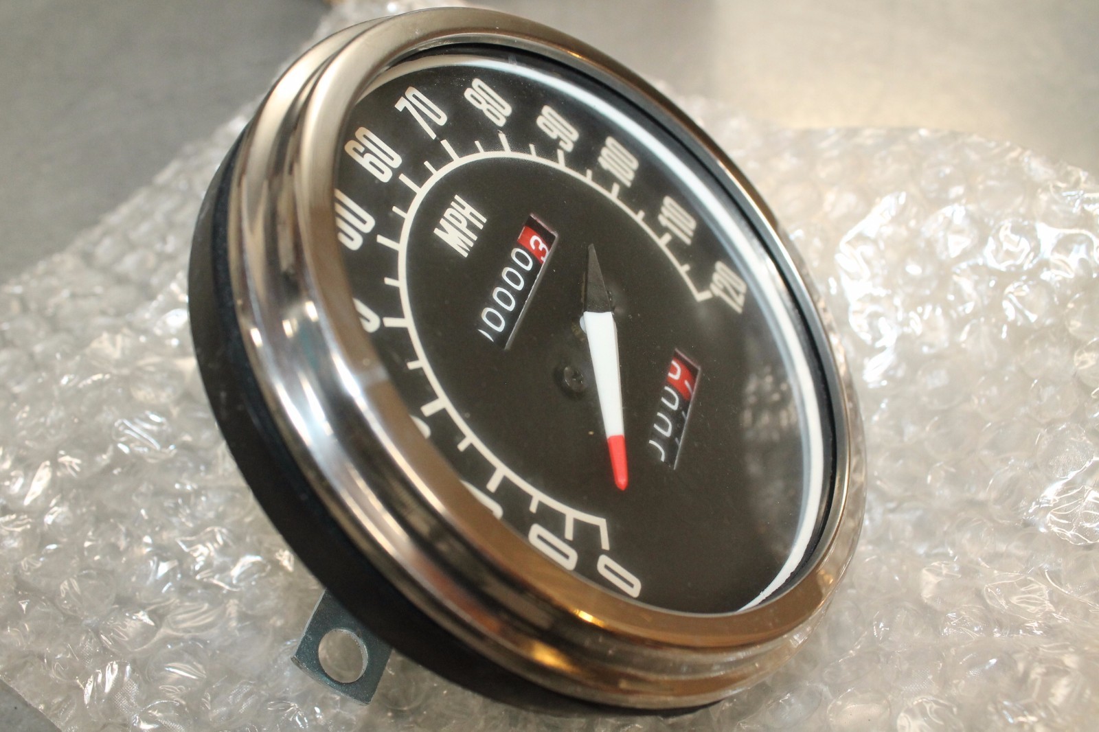 68 - 79 Harley Davidson PANHEAD SHOVELHEAD FLH Speedometer 1:1 Vintage ...