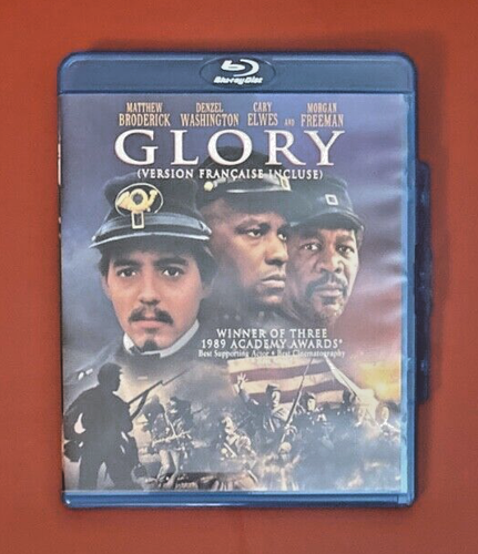 Glory (Blu-ray, 2009) Denzel Washington, Morgan Freeman Civil War Film ...