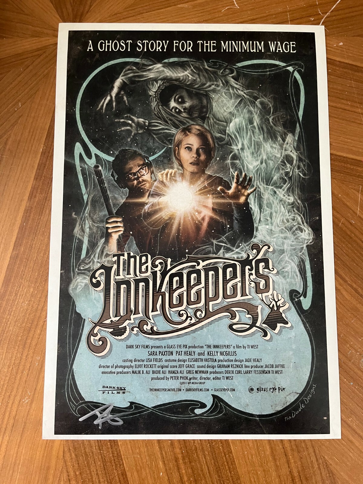 * TI WEST * signed 12x18 poster * THE INNKEEPERS * DIRECTOR * 2 | eBay