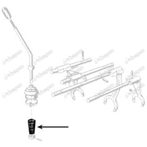 192007M1 Massey Ferguson 390E 390T 393 396 398 399 431 451 Shift Lever ...