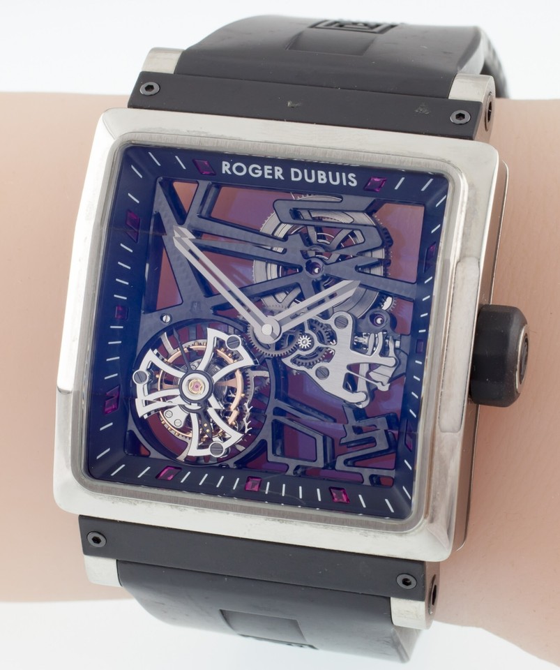 Roger Dubuis Titanium King Square Tourbillon Watch Limited Edition of ...