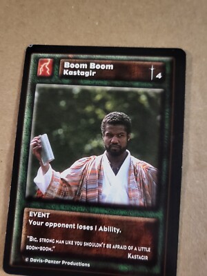 Highlander CCG 1st edition kastagir Boom Boom | eBay