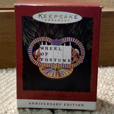 1995 HALLMARK WHEEL OF FORTUNE ANNIVERSARY EDITION New | eBay