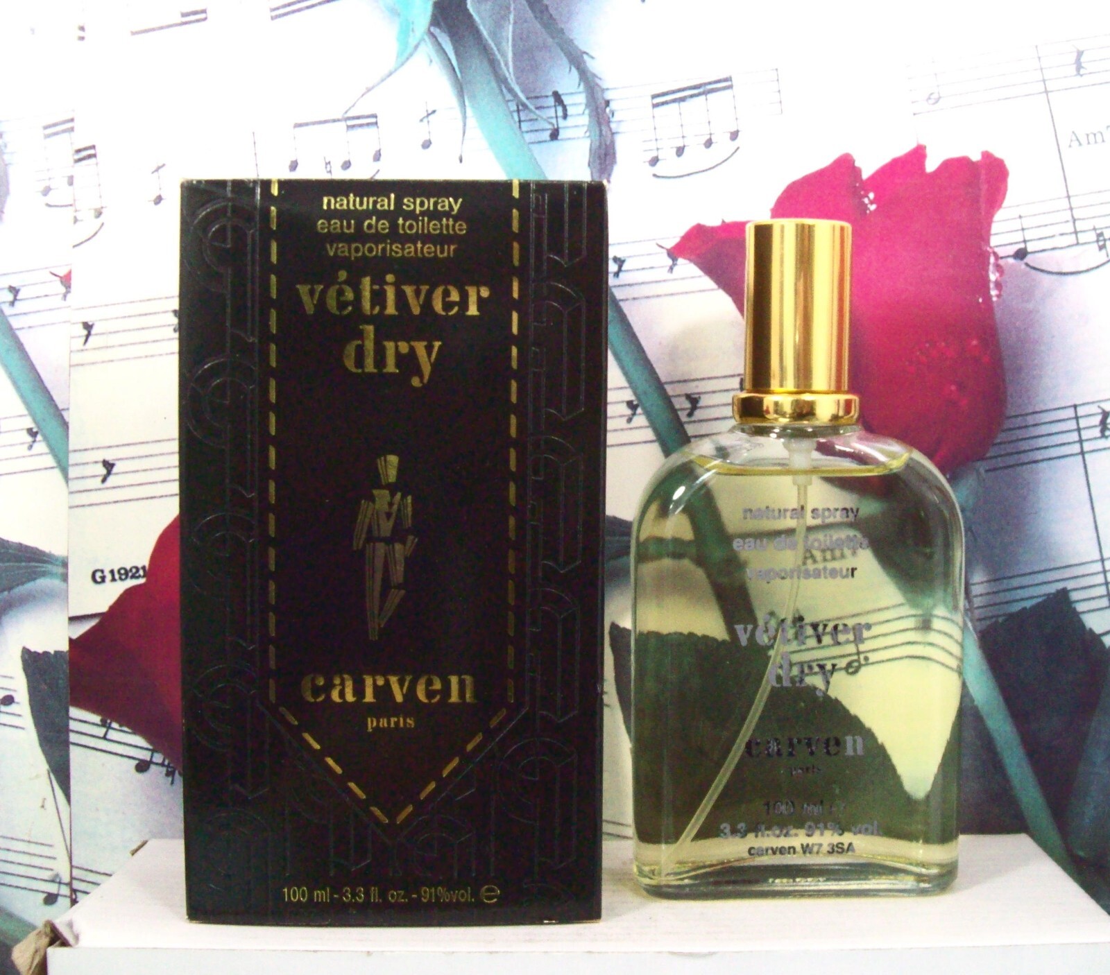 Vetiver Dry edt spray 3.3 FL. OZ. By Carven, NWB. Vintage. | eBay