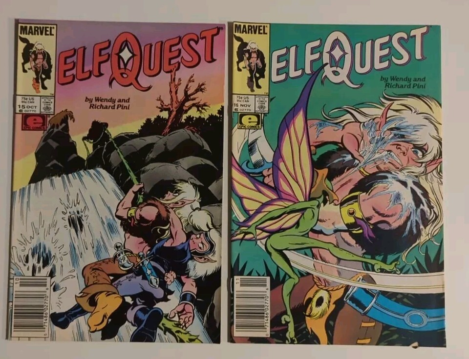 ELFQUEST #1-32 1985 Near Complete Series Marvel Comics Wendy Richard ...