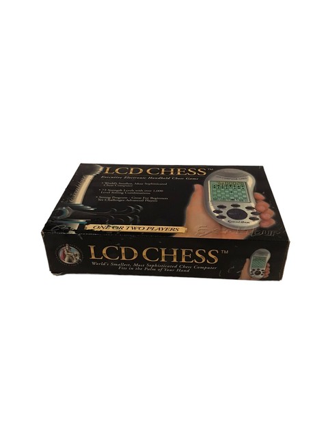 Excalibur LCD Computer Chess Handheld Electronic Game Model 375 for ...