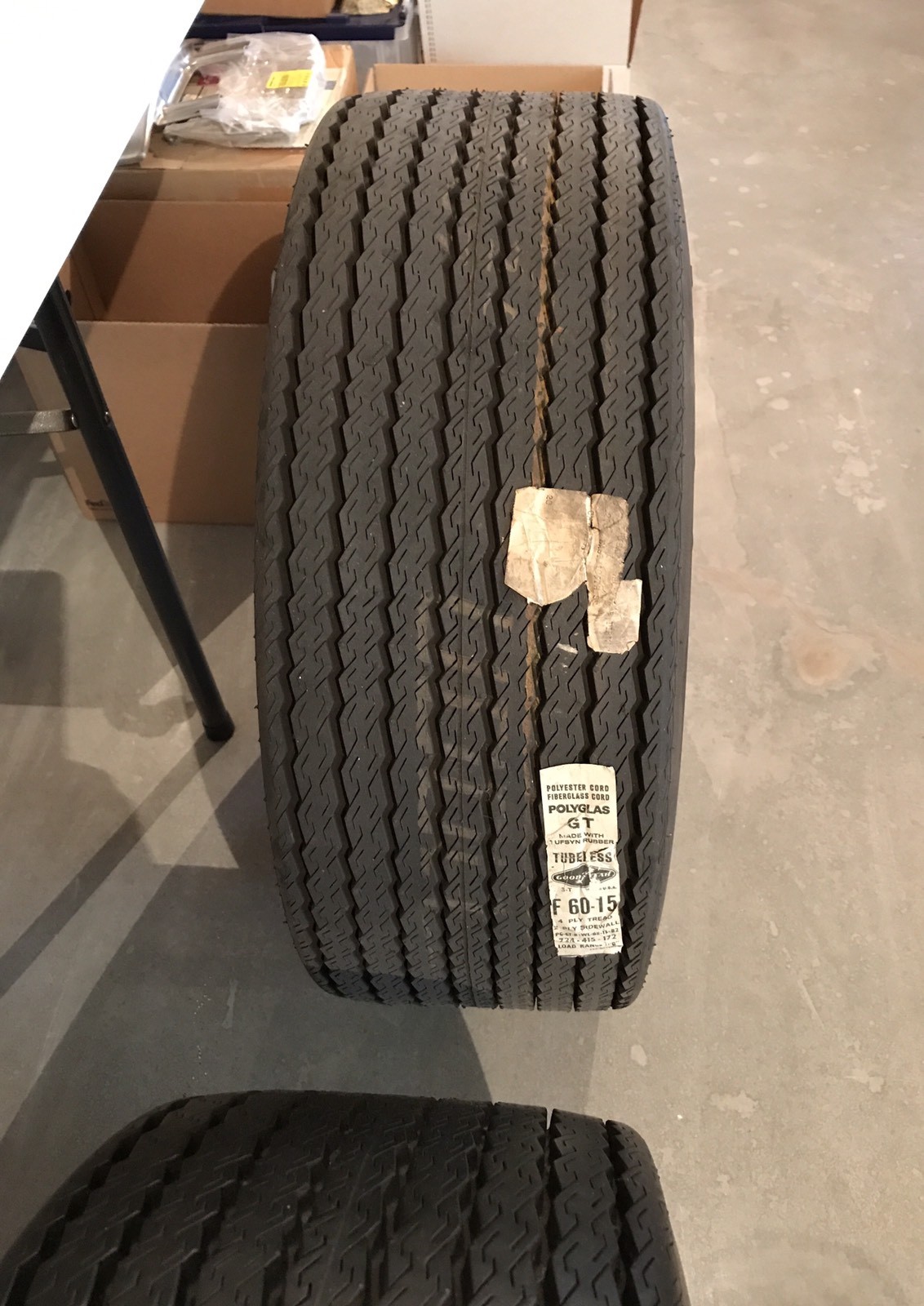 F60x15 Goodyear Polyglas GT Tire (1) | Small | RWL | Aftermarket ...