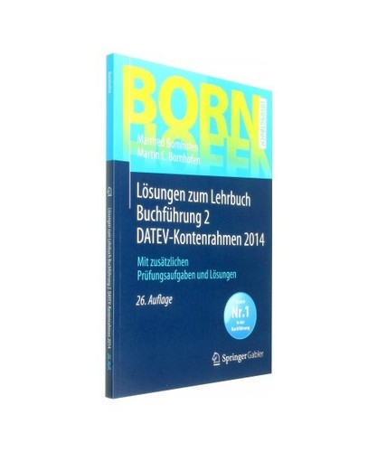 Lösungen zum Lehrbuch Buchführung 2 DATEV-Kontenrahmen 2014: Mit zusätzlichen 3658072199 | eBay.de